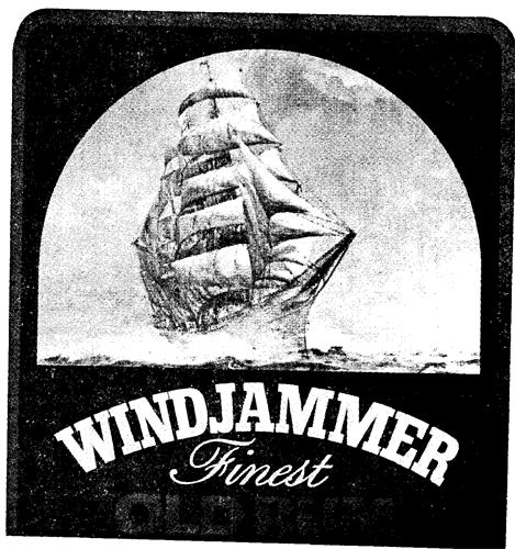 WINDJAMMER FINEST OLD RUM, A United Kingdom Trademark of C & C IP SARL ...